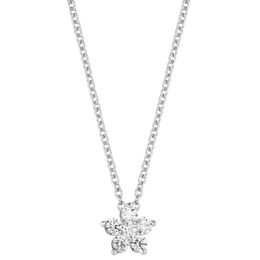Amor Kette 'Blüte' Damen Größe One Size silber
