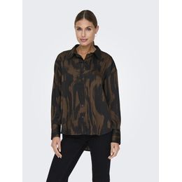 Jacqueline de Yong Jdy Blouse 'JDYJudy' female Brown, Black size L