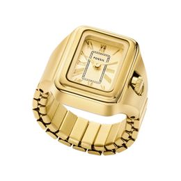 Fossil Uhr 'RAQUEL' Damen Gr&ouml;&szlig;e One Size gold / schwarz