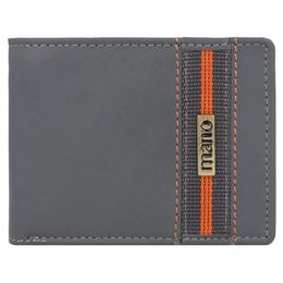 mano Wallet 'Don Leonardo' male Grey size One Size