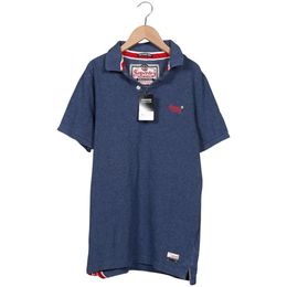 Superdry Poloshirt Herren Größe XL Second Hand blau