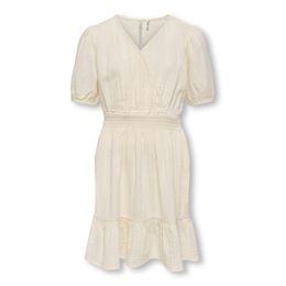 KIDS Only Kleid "Thyra" in Creme - 32% | Gr&ouml;&szlig;e 158 | Kinderkleider