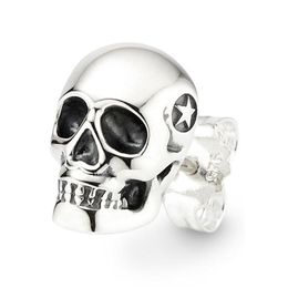 Bruno Banani Earring 'Totenkopf' female Silver size One Size