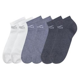 Venice Beach Ankle Socks female Grey, White size 31/34