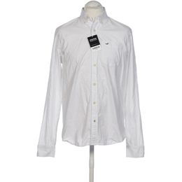 Hollister Hemd Herren Größe M Second Hand weiß