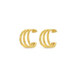Ars-argenti Earrings 'SIAMESE TRILLINGS' female Gold size One Size