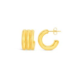 Ars-argenti Earrings 'HATTRICK' female Gold size One Size