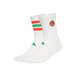 adidas Sportswear Sportsocken Herren Größe 46/48 grün / hummer / rot / weiß
