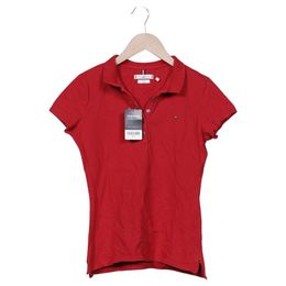 Tommy Hilfiger Poloshirt Damen Größe M Second Hand rot