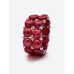 Ateliers Saint Germain Ring 'TUILERIES' female Red size 50-60