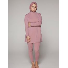 SIYA Swimwear Badeanzug 'South &ndash; Covered - Burkini/Modest' Damen Gr&ouml;&szlig;e S pastellpink