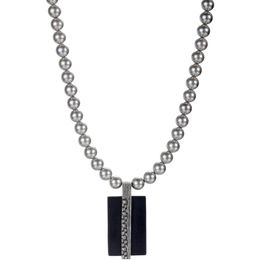 Kingka Kette Herren Größe One Size schwarz / silber