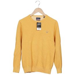 Gant Pullover Herren Größe M Second Hand gelb