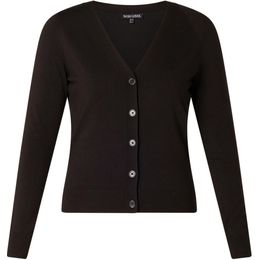 Base Level Knit Cardigan female Black size 40