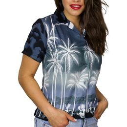 King Kameha Bluse 'Beach Negative' Damen Gr&ouml;&szlig;e XS schwarz