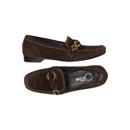 Donna Carolina Halbschuh Damen Größe 36 Second Hand braun