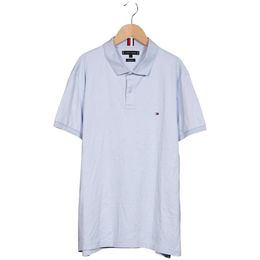 Tommy Hilfiger Poloshirt Herren Größe L Second Hand hellblau
