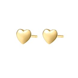 Hey Happiness Ohrringe 'Love Heart' Damen Gr&ouml;&szlig;e One Size gold
