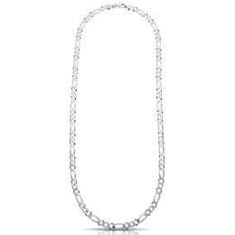 Tony Fein Necklace 'Figaro' male Silver size 50 cm
