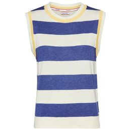 Kangaroos Pullunder Damen Gr&ouml;&szlig;e XXS/XS enzian / gelb / wei&szlig;