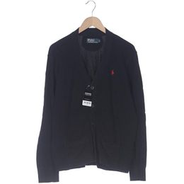 Polo Ralph Lauren Strickjacke Herren Größe L Second Hand schwarz