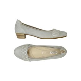 Gabor Ballerina Damen Größe 39.5 Second Hand grau
