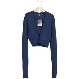 United Colors Of Benetton Strickjacke Damen Größe S Second Hand blau