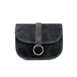 Lepelou Handbag 'HANNA' female Black size 22 cm x 18 cm x 6cm