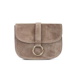 Lepelou Handbag 'HANNA' female Grey size 22 cm x 18 cm x 6cm