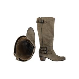 Paul Green Stiefel Damen Größe 38.5 Second Hand grün