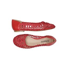 Heine Ballerina Damen Größe 35 Second Hand rot