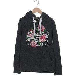 Superdry Kapuzenpullover Damen Größe L Second Hand grau