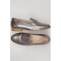 Gabor Halbschuh Damen Größe 37.5 Second Hand silber