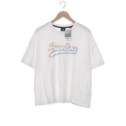 Superdry T-Shirt Damen Größe XXL Second Hand weiß