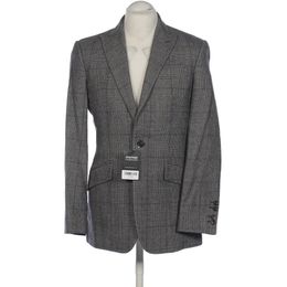 Hackett London Sakko Herren Größe M Second Hand grau