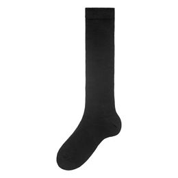 H.I.S. H.i.s Knee High Socks female Black size 35/38