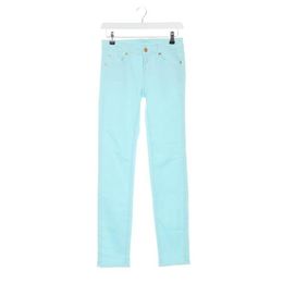 7 For All Mankind Jeans Damen Gr&ouml;&szlig;e 25 Second Hand t&uuml;rkis