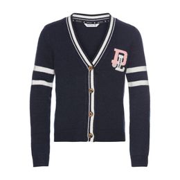 Delmao Knit Cardigan girl Blue size 140/146