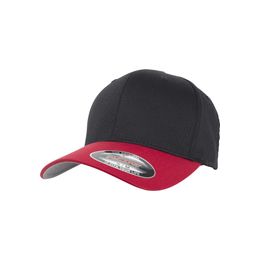 Flexfit Cap Herren Gr&ouml;&szlig;e 60/61 feuerrot / schwarz