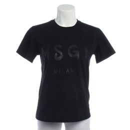 MSGM Shirt Damen Größe M Second Hand schwarz