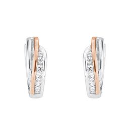 Amor Creolen Damen Größe One Size gold / silber
