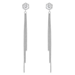 Amor Ohrstecker Damen Größe One Size silber / transparent