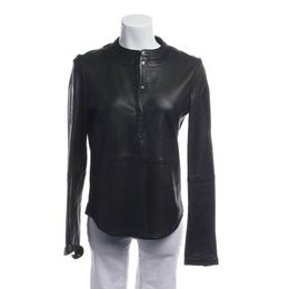 Closed Lederjacke / Ledermantel Damen Größe M Second Hand schwarz