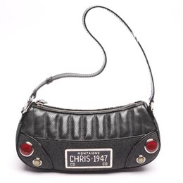 Dior Schultertasche / Umhängetasche Damen Größe One Size Second Hand schwarz