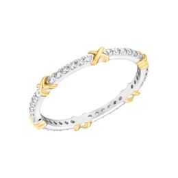 Amor Ring Damen Gr&ouml;&szlig;e 56 gold / silber