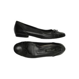 Paul Green Ballerina Damen Größe 40.5 Second Hand schwarz