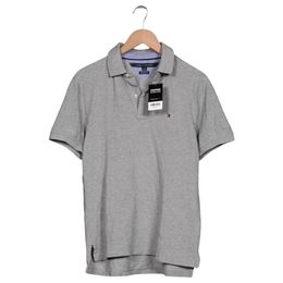 Tommy Hilfiger Poloshirt Herren Größe M Second Hand grau