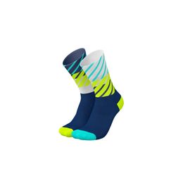 Incylence Athletic Socks 'DIAGONALS' female Blue size 35-38