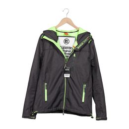 Superdry Jacke Herren Größe XXL Second Hand grau