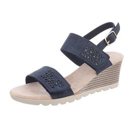 Ital-Design Sandals female Blue size 40